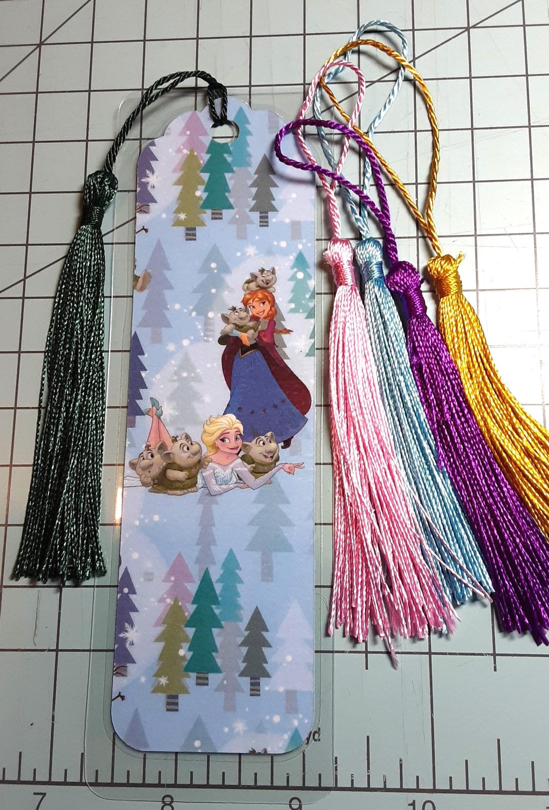 Laminated/waterproof Frozen Bookmark - Etsy