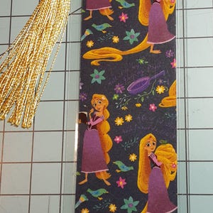 Laminated / Waterproof Rapunzel / Tangled Bookmark - Etsy