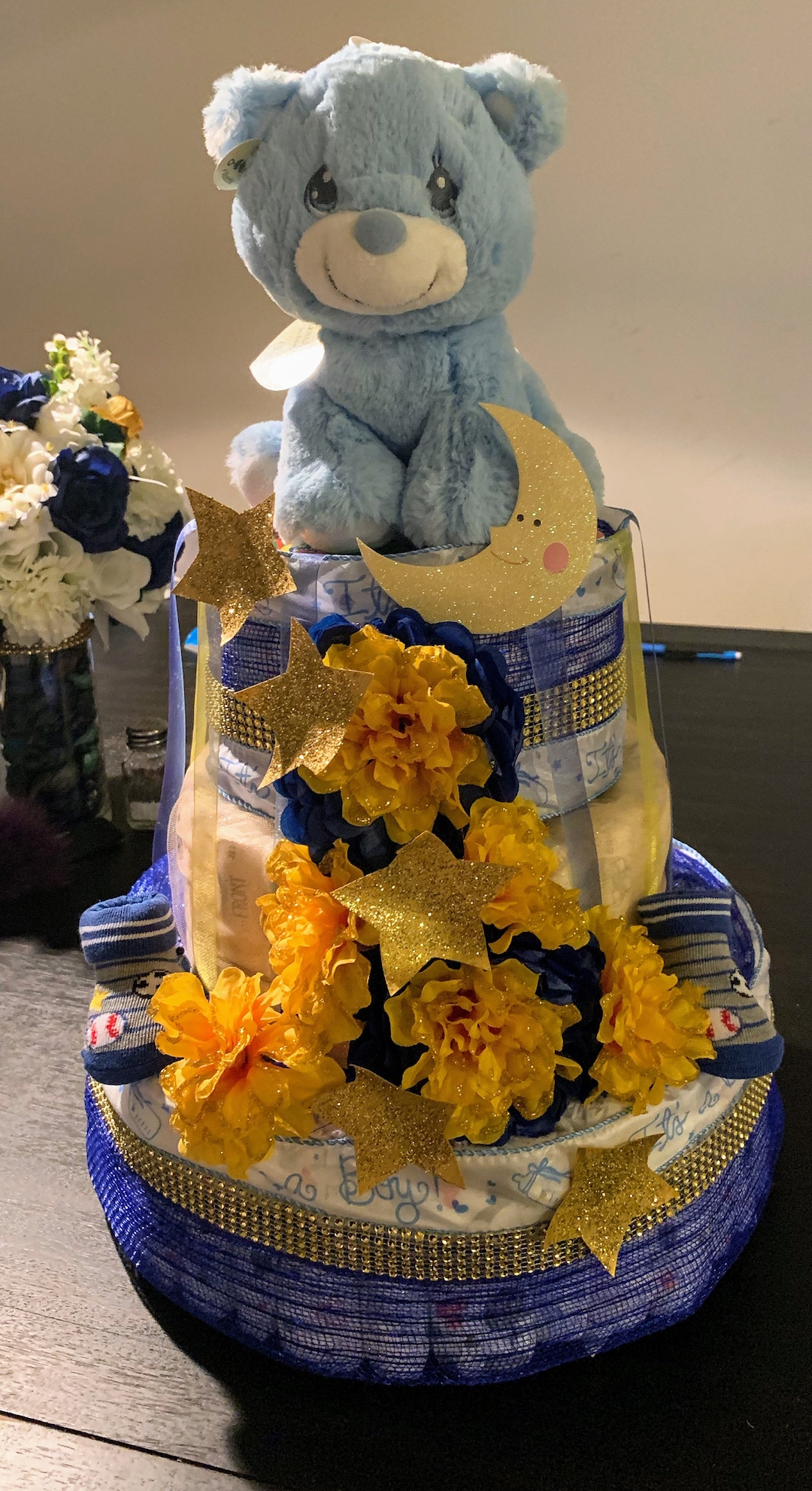 Star Light Story Book Diaper Cake - Etsy