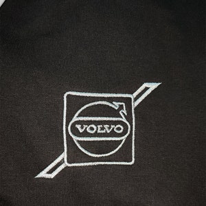 Volvo Embroidered Zipped Sweatshirt Jacket Giacca Jacke Veste Chaqueta ...