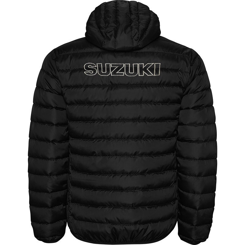 Suzuki GSX-R Hayabusa Embroidered Hooded Quilted Jacket Giacca Jacke ...