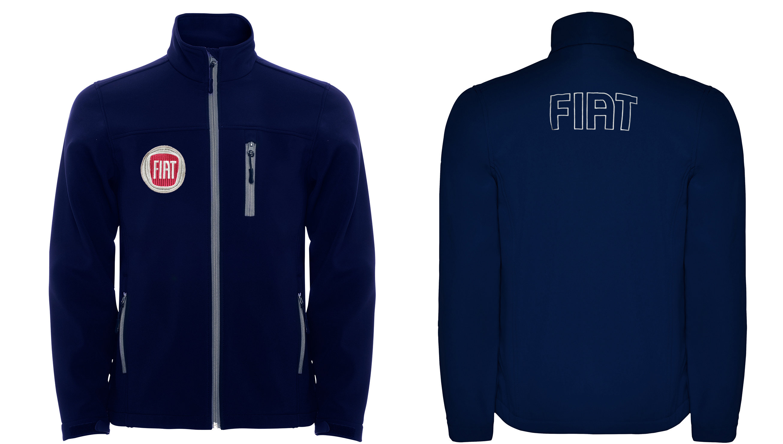 Fiat Abarth 500 Embroidered Softshell Jacket Giacca Jacke Veste ...