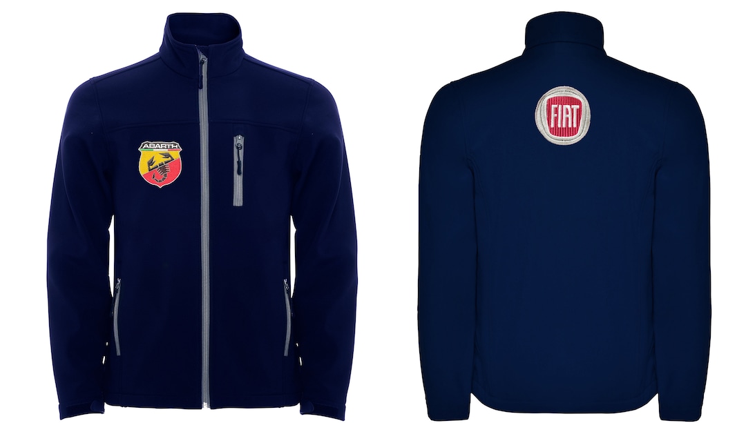 Fiat Abarth 500 Embroidered Softshell Jacket Giacca Jacke Veste ...