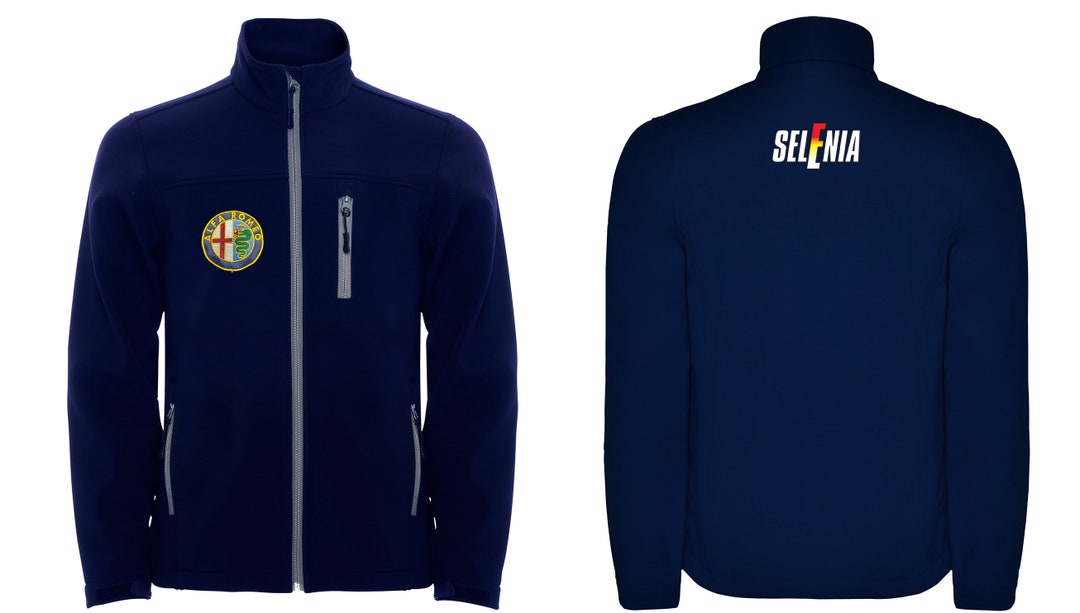 Alfa Romeo Team Embroidered Softshell Jacket Giacca Jacke Veste ...