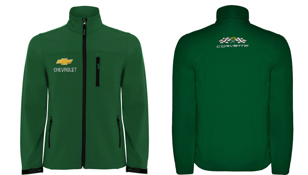 Chevrolet Corvette Embroidered Softshell Jacket Giacca Jacke Veste ...