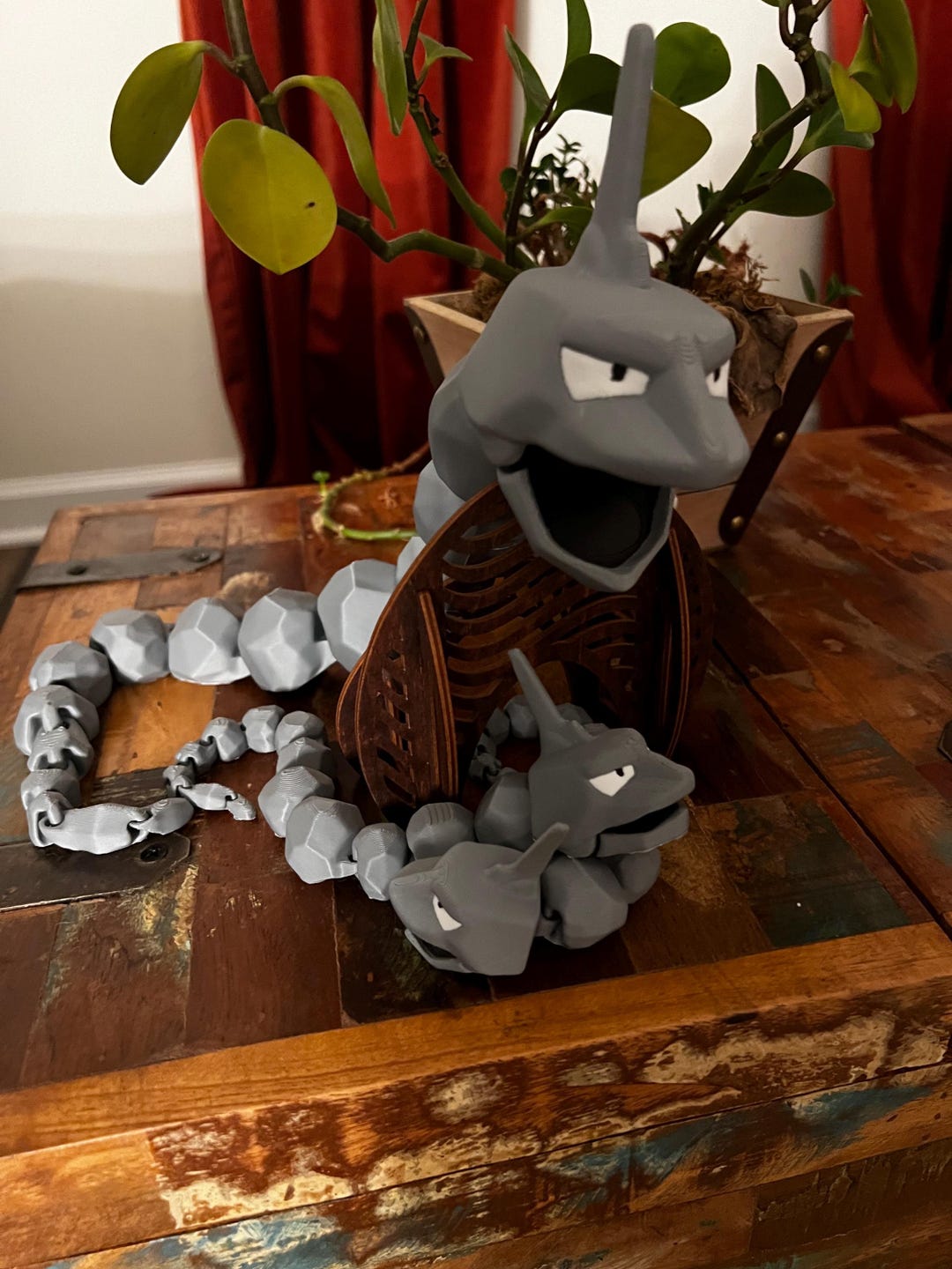 Flexible Pokémon Onix Figure - Etsy