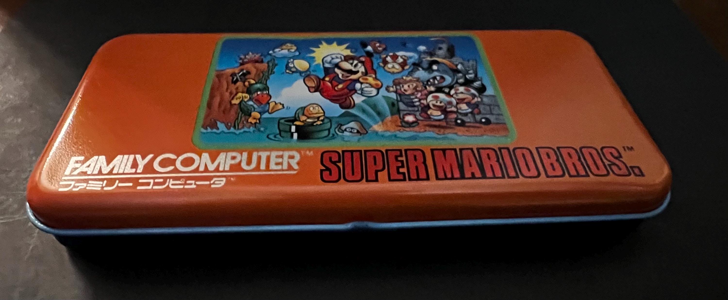 Vintage 1985 Super Mario Bros. Pencil Case Game: Nintendo Famicom ...