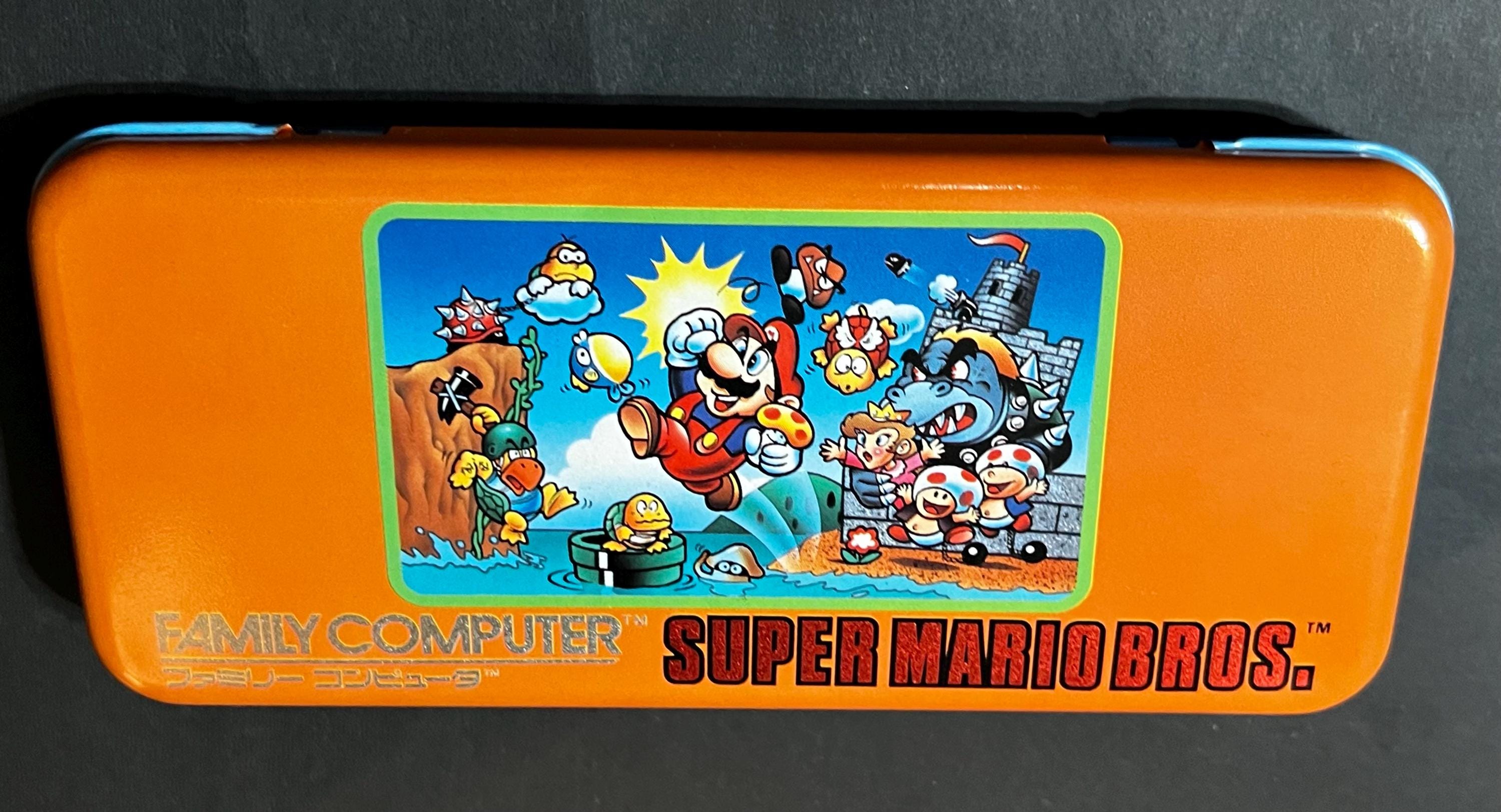 Vintage 1985 Super Mario Bros. Pencil Case Game: Nintendo Famicom ...