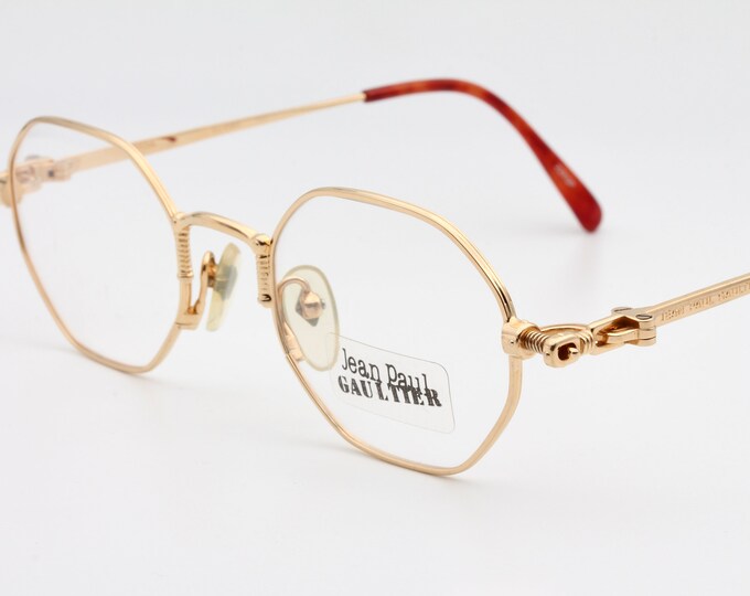Jean Paul Gaultier 55 5103 Vintage Eyeglasses - Octagonal Frames Made ...