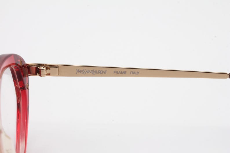 Yves Saint Laurent Y625vintage Eyeglasses Made in Italy 80's - YSL ...