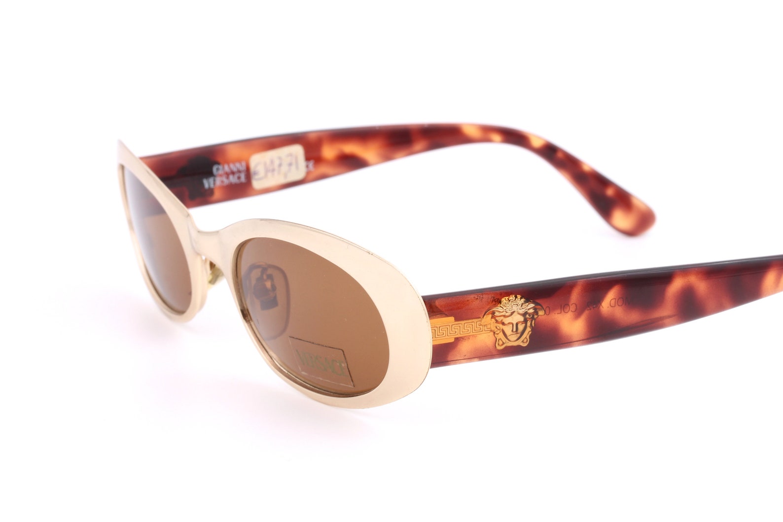 Versace MOD X42 Vintage Sunglasses Made in Italy 90's | Etsy