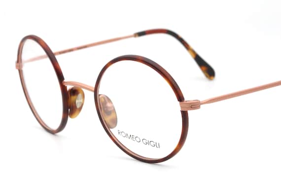 Romeo Gigli RG 47 vintage eyeglasses made in Italy 80… - Gem