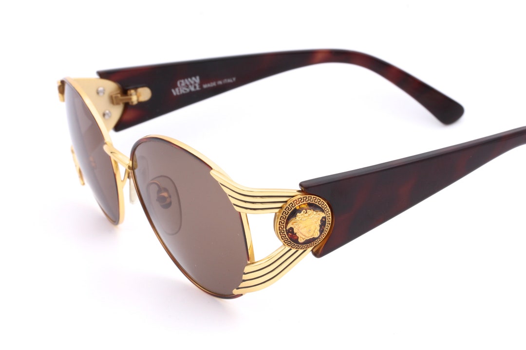 VERSACE MOD. S64 COL. 31L Vintage Sunglasses Made in Italy in the 90's ...