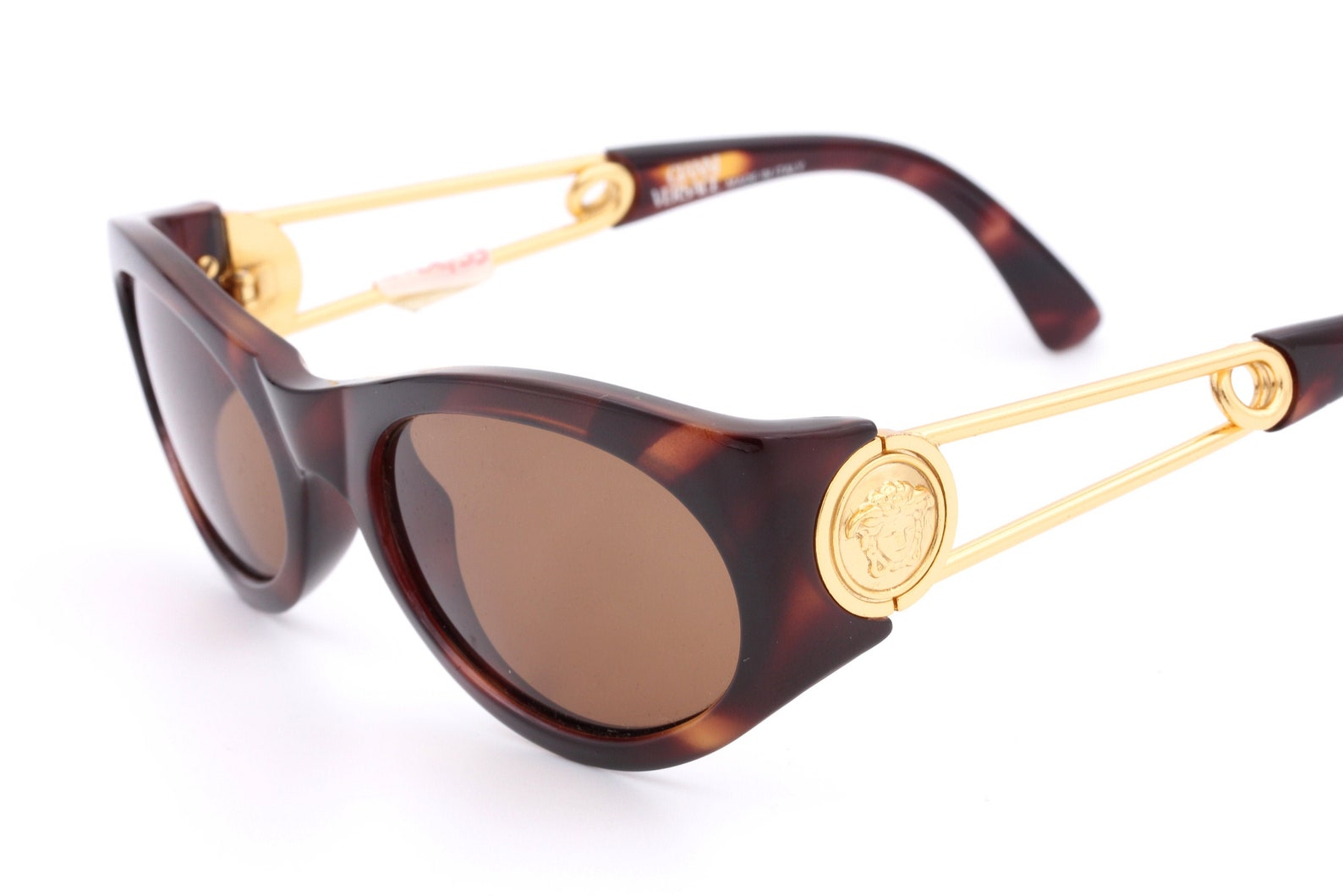 Gianni Versace Mod 429 Col 900 Vintage Luxury Sunglasses / | Etsy