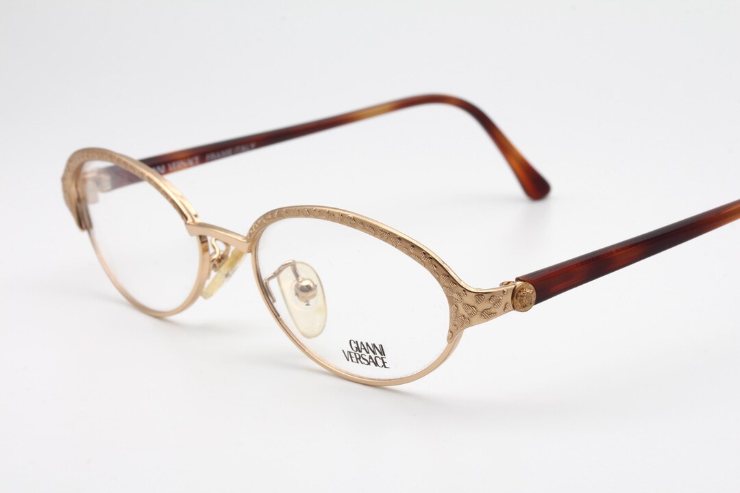 Versace G 93 Vintage Eyeglasses Made in Italy 90's - New Old Stock - Etsy