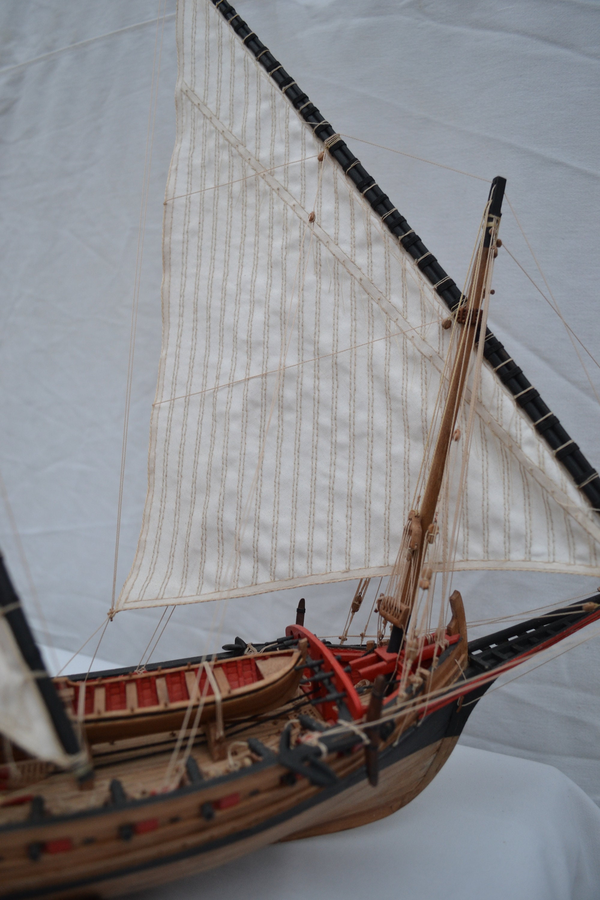 Ship Model French Xebec - Etsy