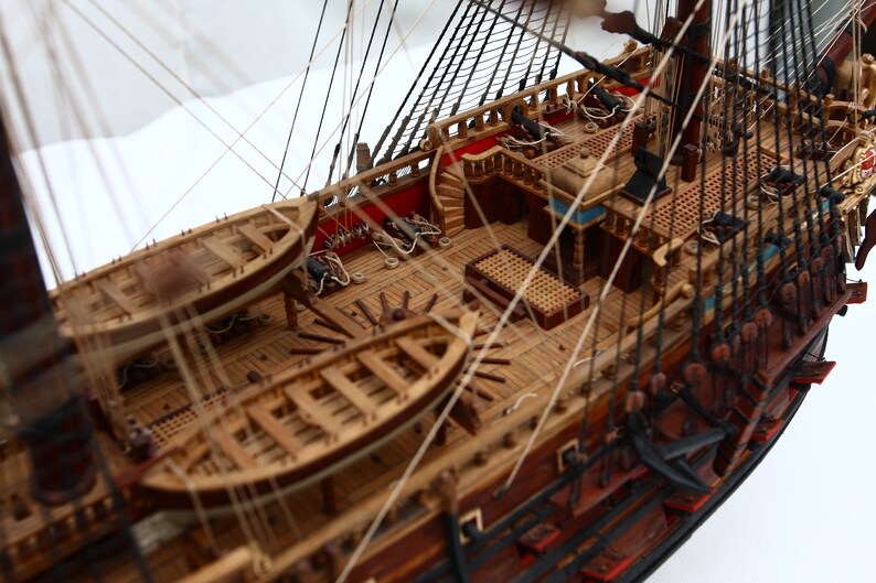 Ship Model San Felipe warship - Etsy