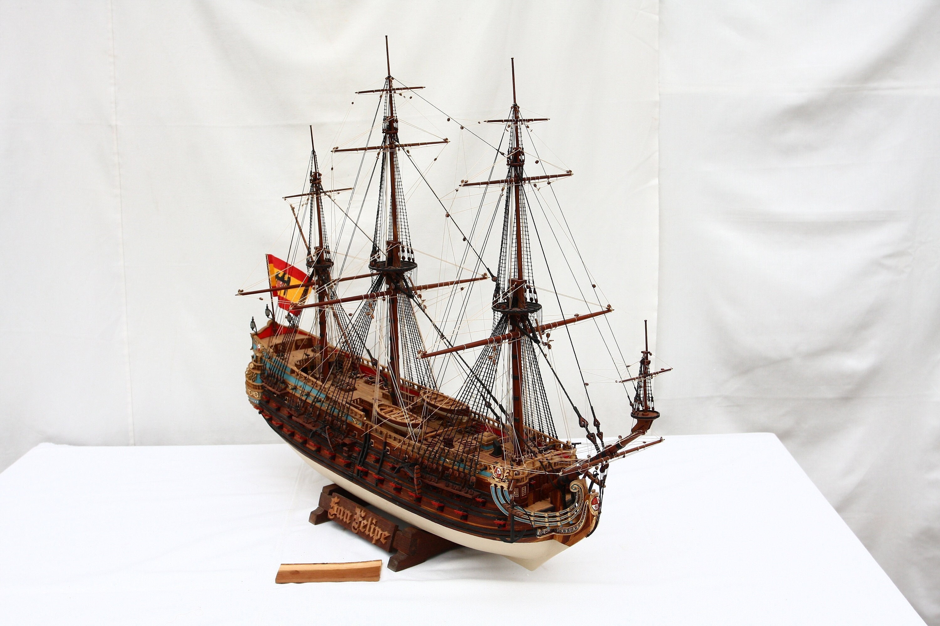 Ship Model San Felipe (warship) - Etsy