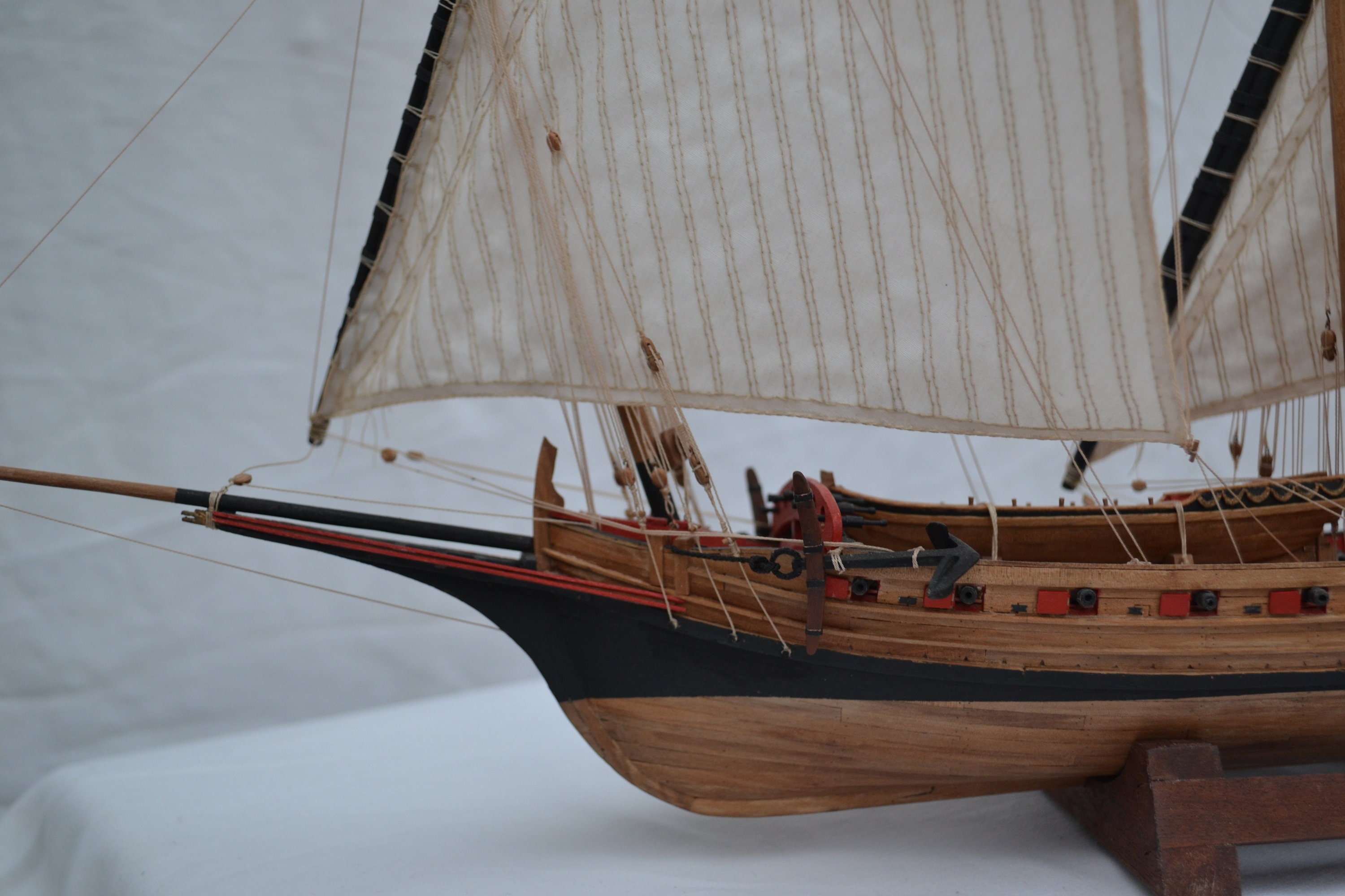 Ship Model French Xebec - Etsy
