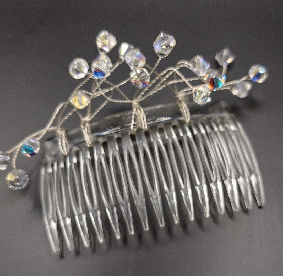 Hair Combs X 6 Clear Plastic (3 X 1.5 Inch) - Etsy