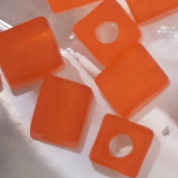 Frosted Glass Cubes - Etsy