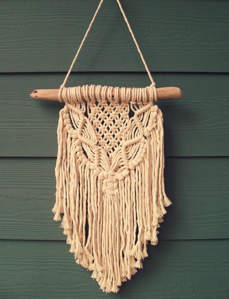 PATTERN ONLY Digital Download Boho Macrame Wall Hanging Beginner ...
