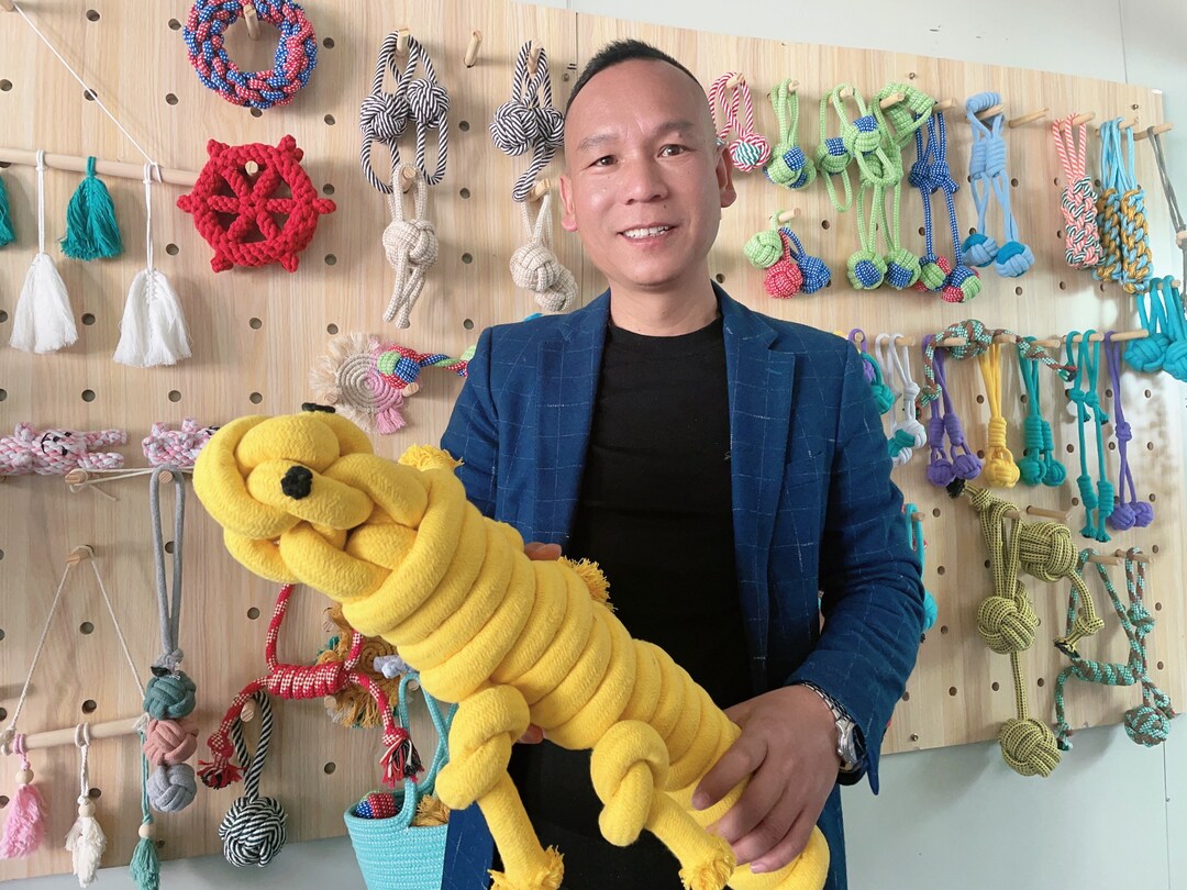 Lizard King Rope Art, Handmade Great Dog Rope Toy, Sustainable Rope ...