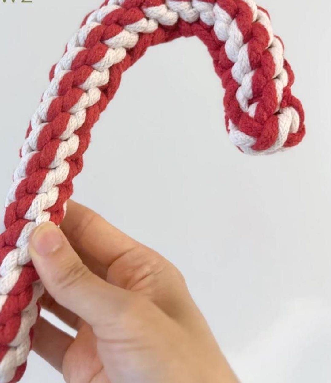 Christmas Candy Cane Rope Toys, Dog Chew Rope Toys, Christmas Gifts for ...