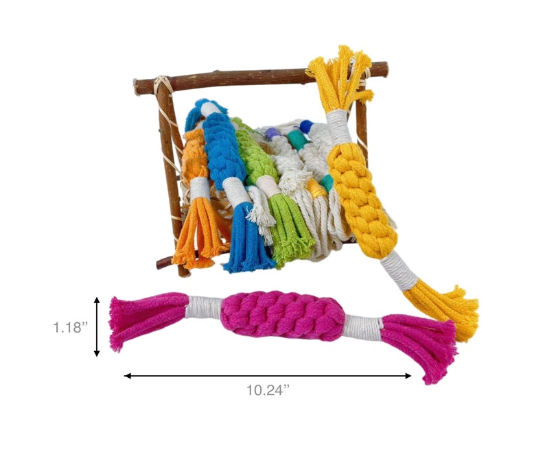 Colorful Candy Dog Toy Handmade Rope Toy for Dogs - Etsy