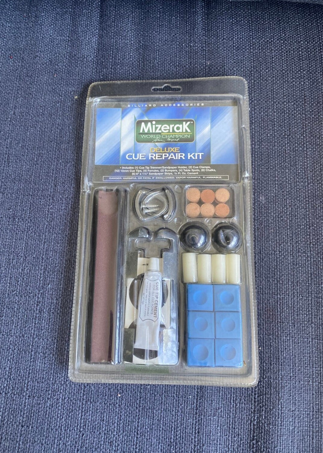 Steve Mizerak World Champion Deluxe Cue Repair Kit New in - Etsy