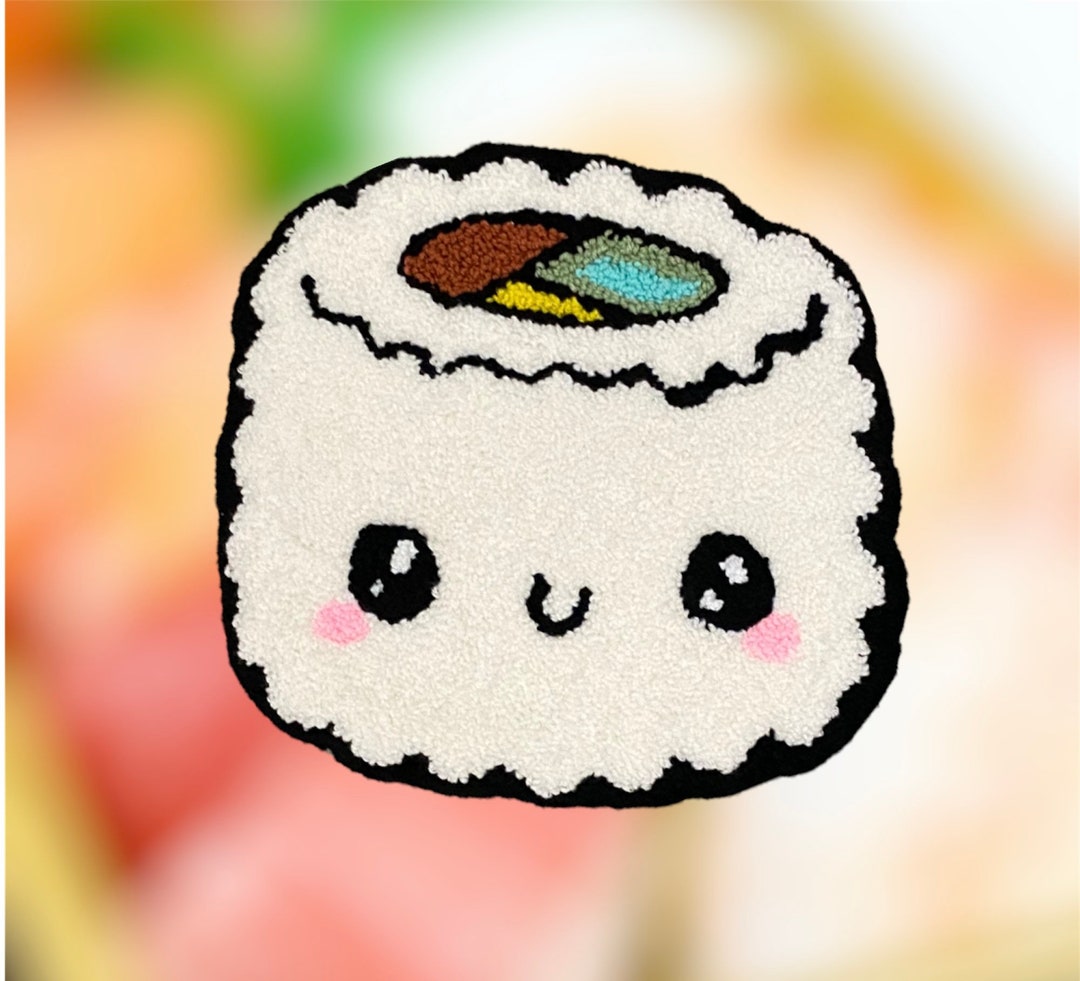 Fluffy Rug Sushi Rug Custom Tufted Rug Accent Rug - Etsy