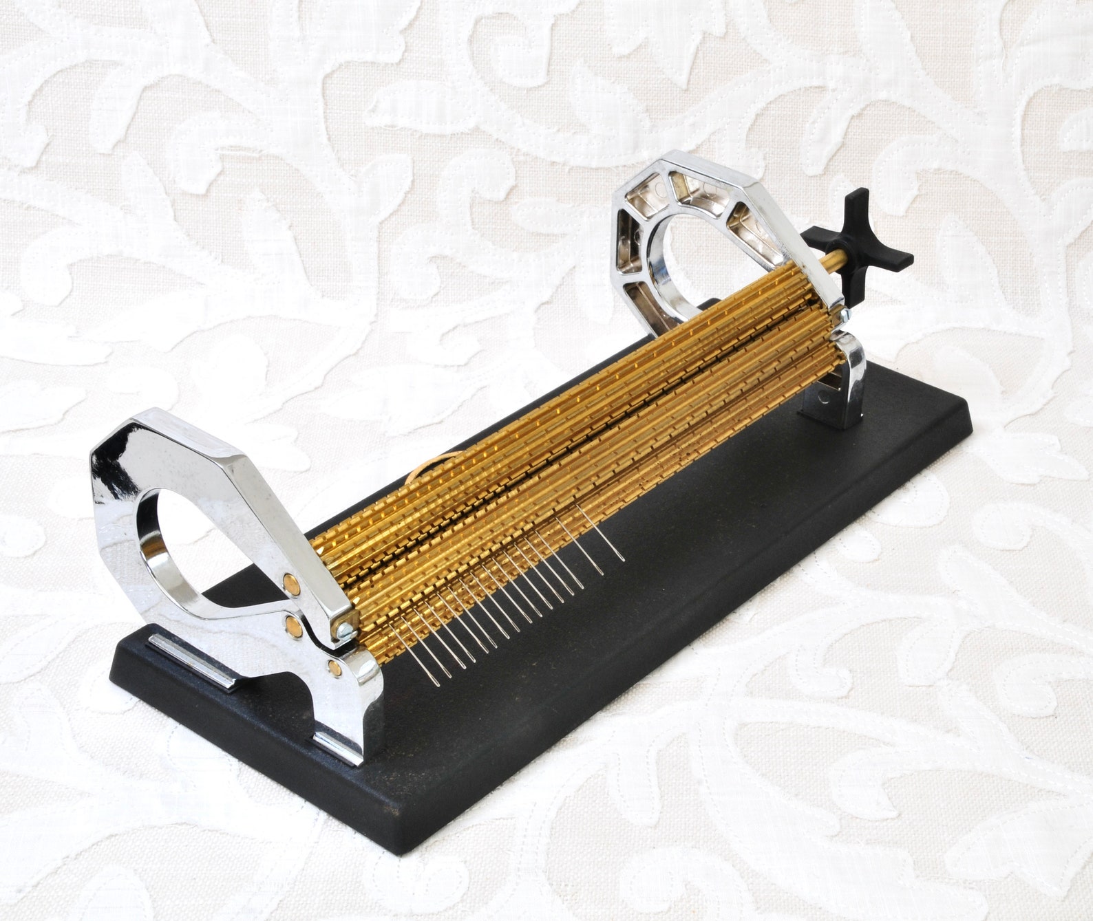 Smocking Pleater Machine Sally Stanley Brass Rollers / Tested / 24 Rows ...