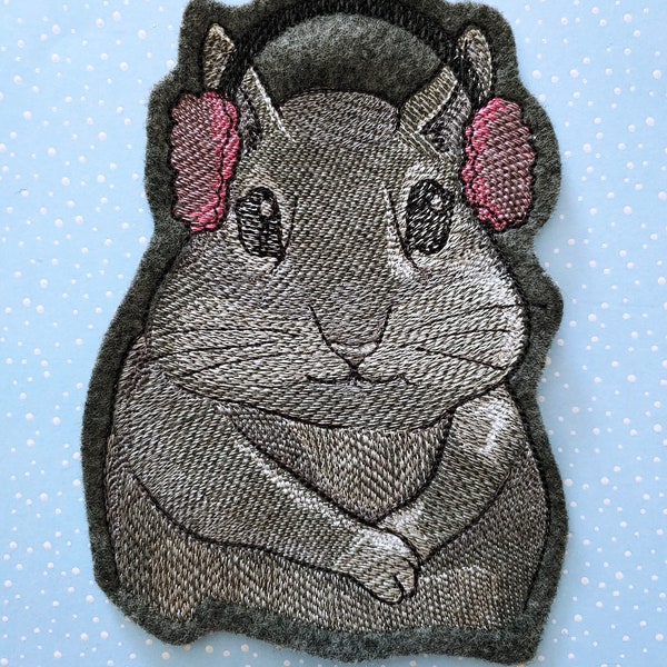 Chipmunk Applique - Etsy
