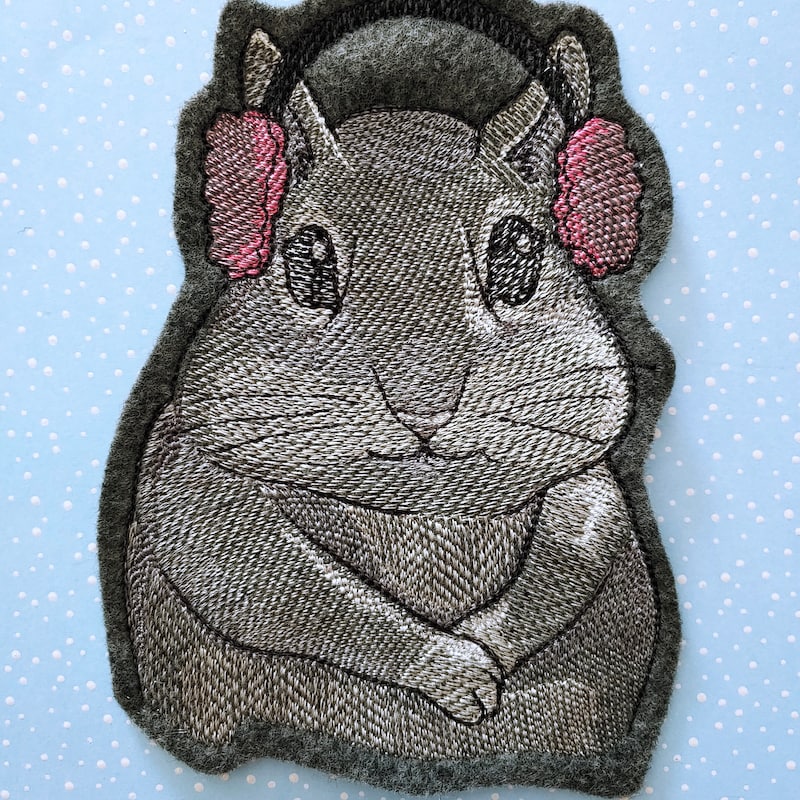 Chipmunk Applique - Etsy