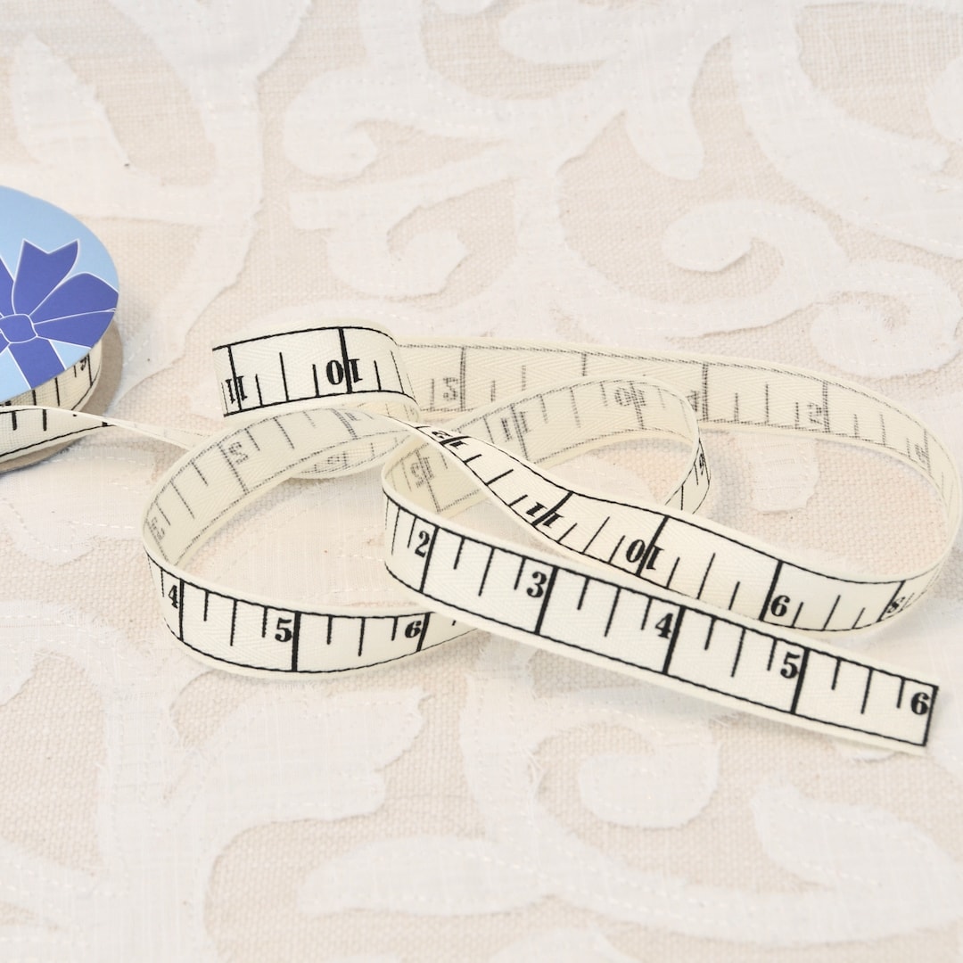 Measuring Tape Ribbon / Sold by the Yard / Pin Cushions / Decorative ...