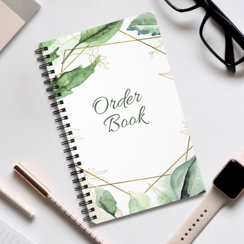 Order Receipt Book Custom Order Form Size A5 Sellers - Etsy