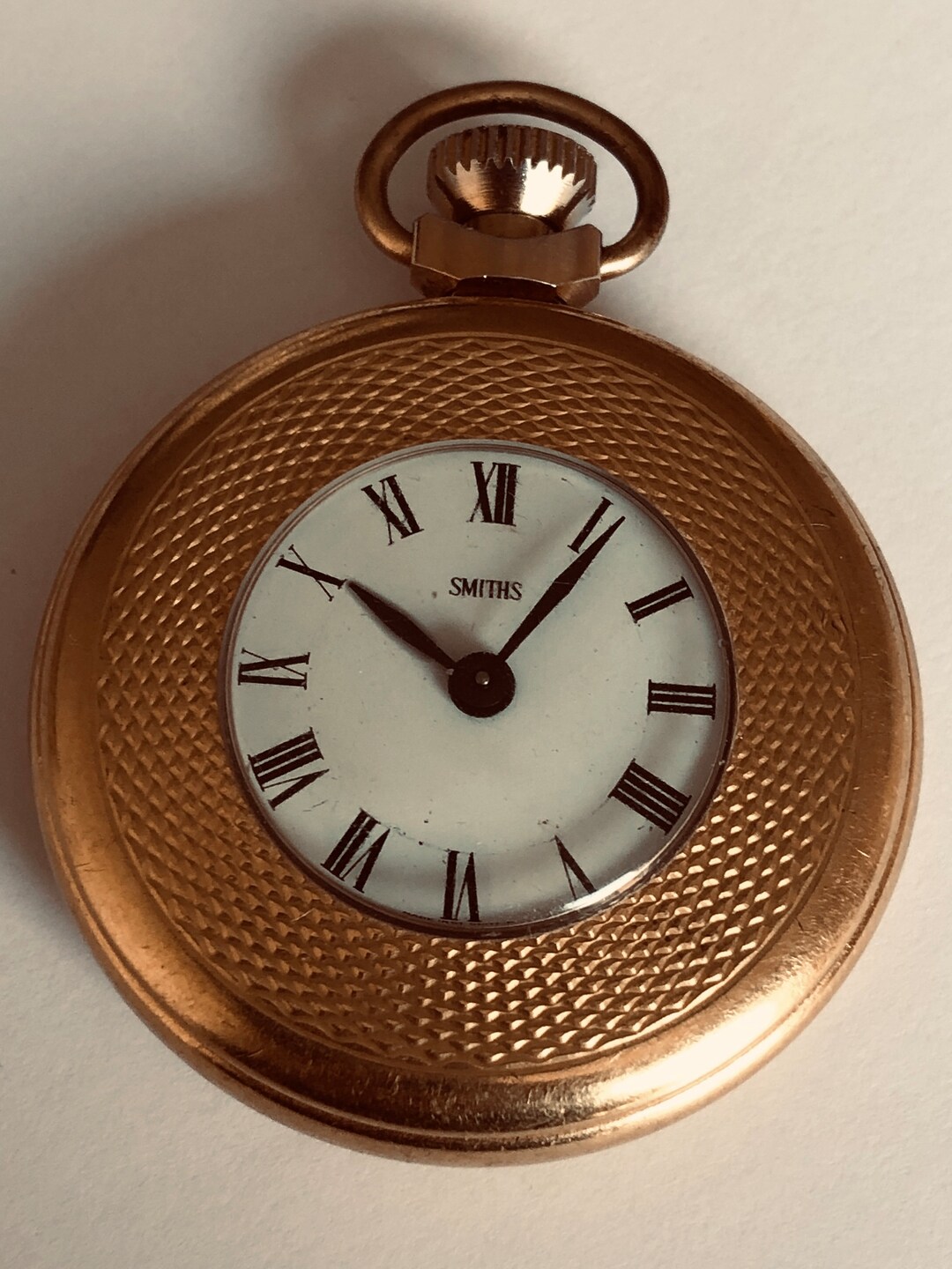 Brass Cased Hand Wind SMITHS Half Hunter Pocket Watch - Etsy