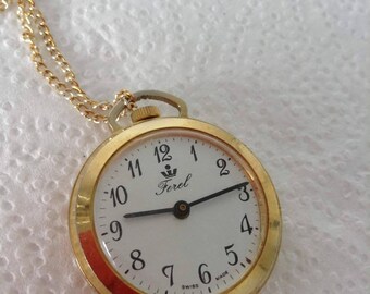 Ladies Pendant Watch | Etsy