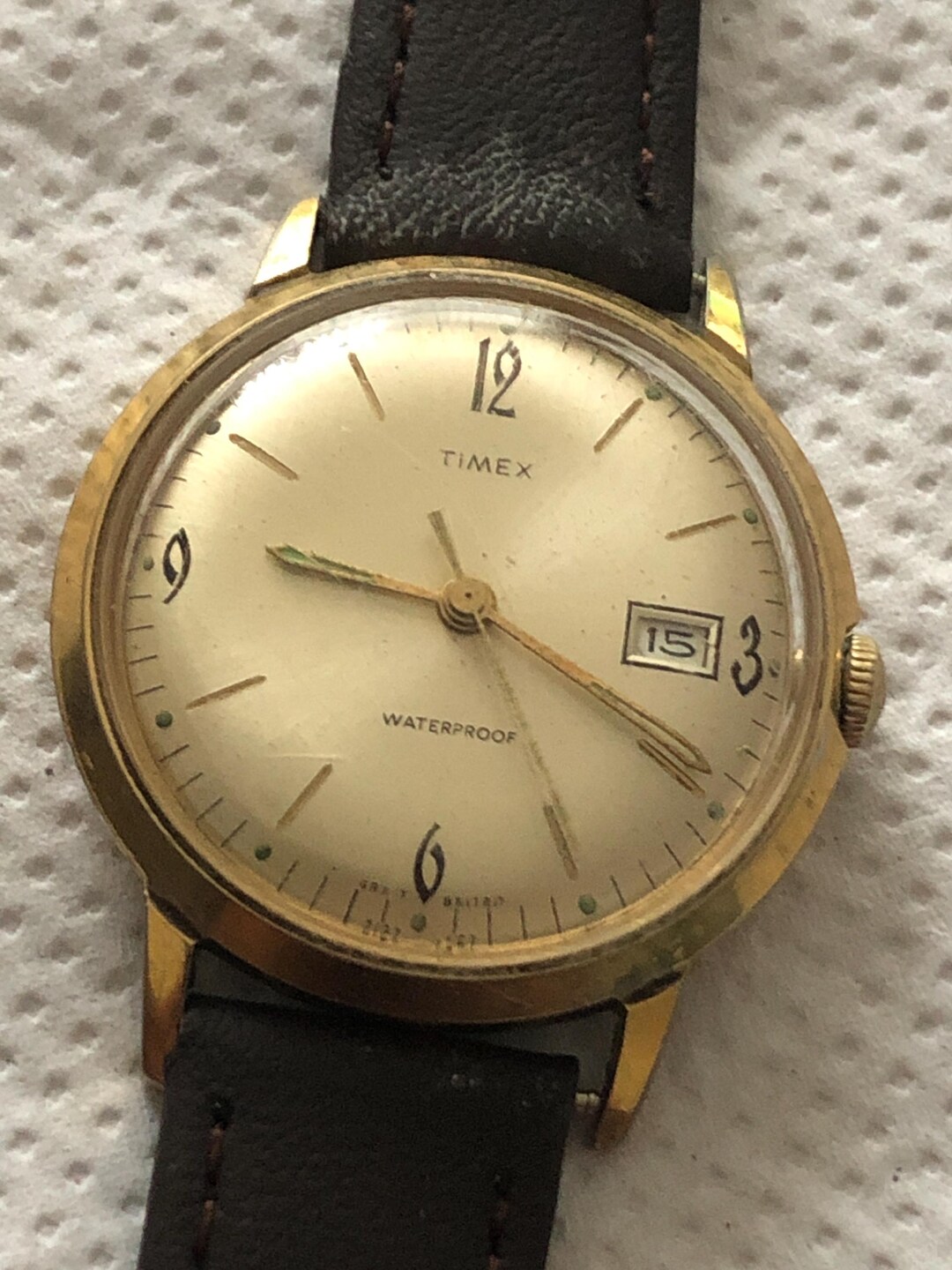 Gents Vintage TIMEX Hand Wind Wrist Watch - Etsy