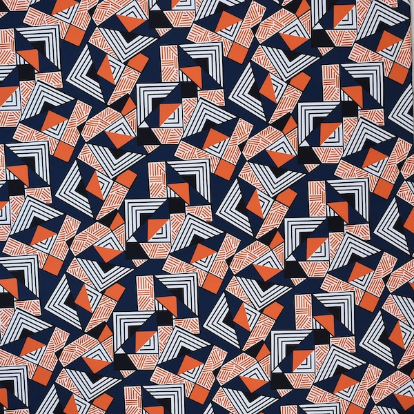 Geometric Fabric - Etsy