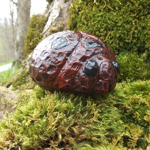 Ladybug Statue, Bug Statue, Garden Bug Statue, Lovebug Statue, Beetle ...