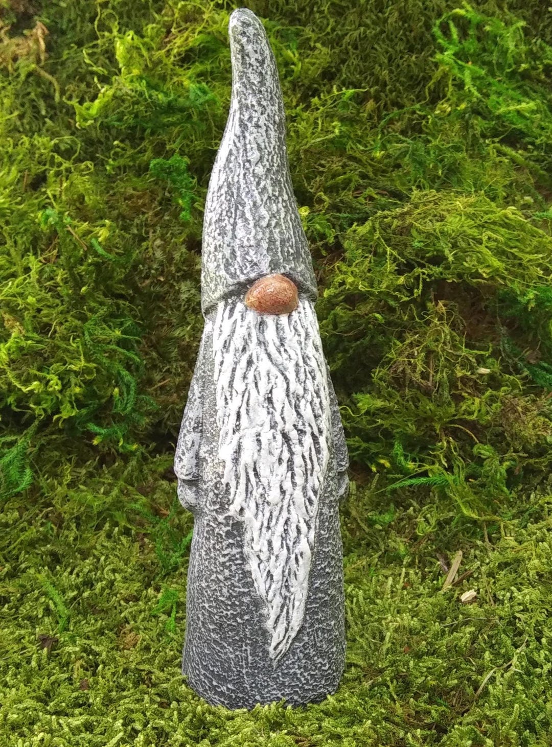 Gnome Statue - Hand-painted Concrete Gnome Statue – Scandinavian ...