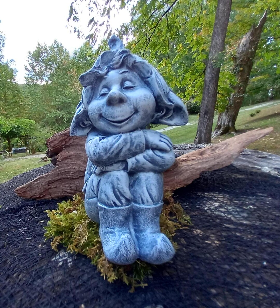 Pixie Statue, Elf Statue, Fairy Statue, Fairy Garden Statue, Outdoor ...