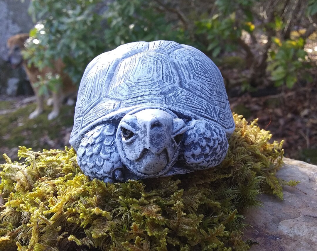 Turtle Statue, Garden Turtle Statue, Tortoise Statue, Concrete Turtle ...