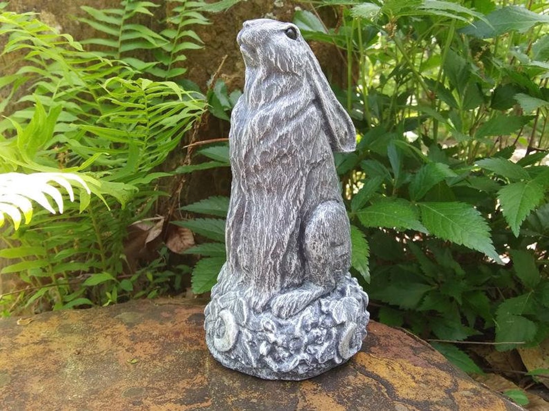 Hare Statue, Moon Gazing Hare, Rabbit Statue, Magical Hare Statue ...