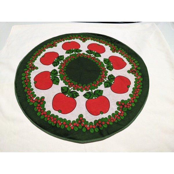Apple Tablecloth - Etsy