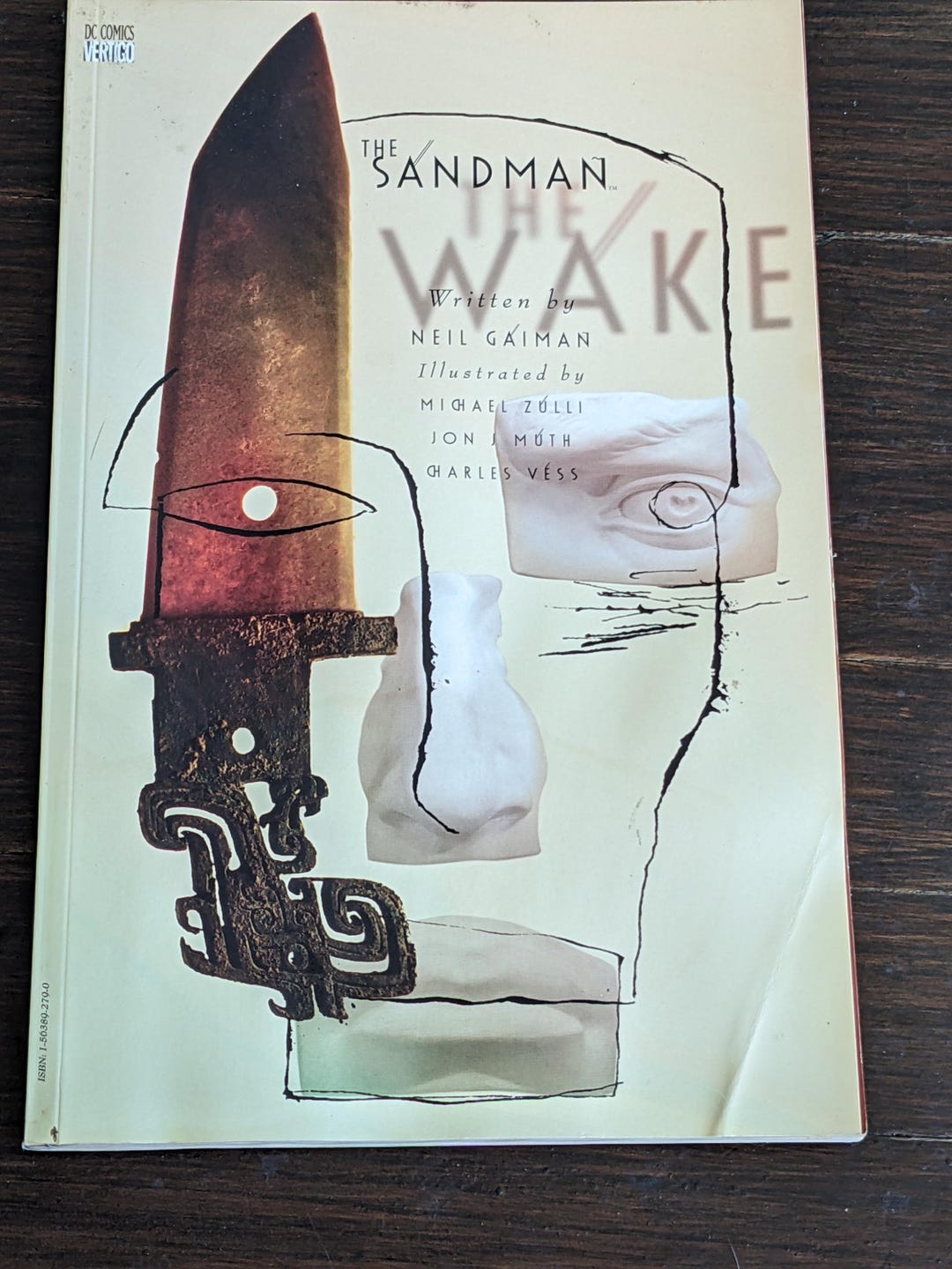 The Sandman the Wake by Neil Gaiman WATER DAMAGE Vol 10 1997 Originally ...