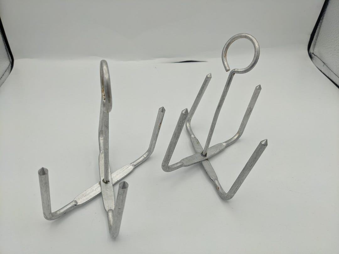 Vintage Potato Baker 4 Spiked Set of 2 Cooking Gadget Japan Aluminum ...