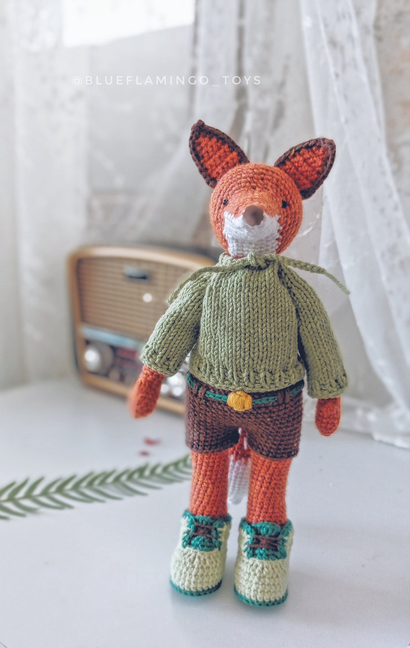 Crochet Pattern Fox Toy Amigurumi Crochet Animal Toy - Etsy