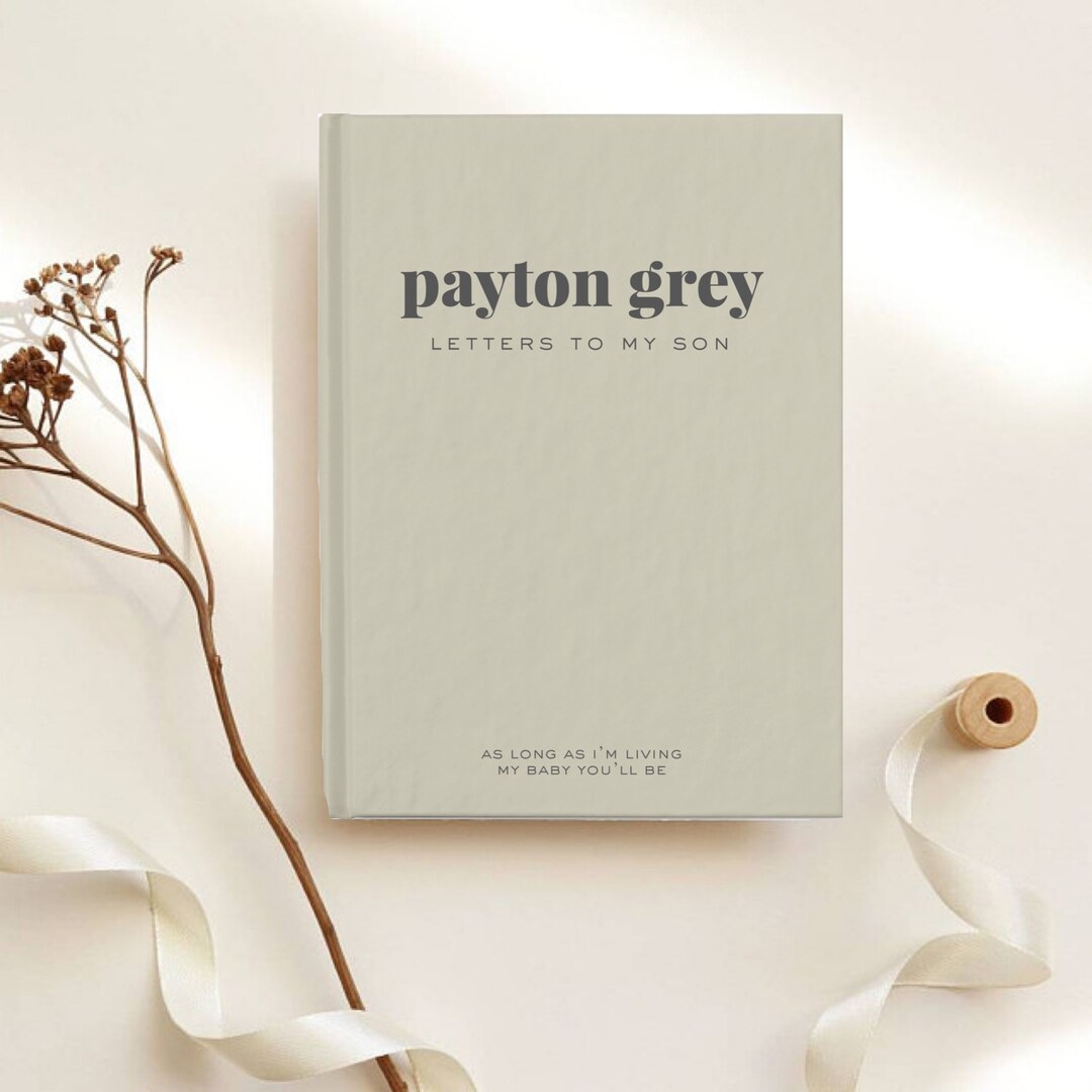 Dear Baby Hard Cover Notebook, Dear Daughter Journal, Letters to My ...